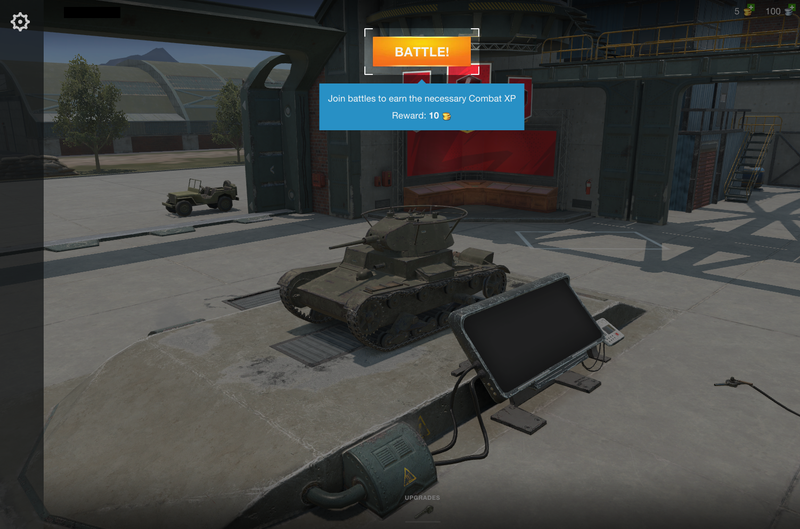 Completing the tutorial in the game | World of Tanks Blitz