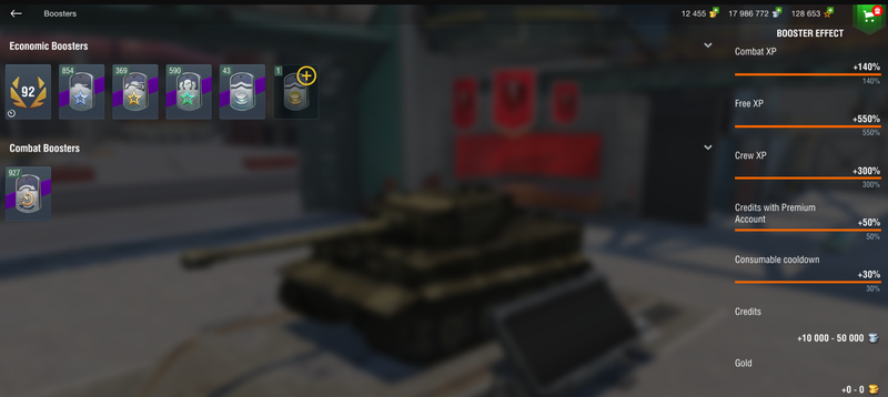 Boosters and how they work! | World of Tanks Blitz